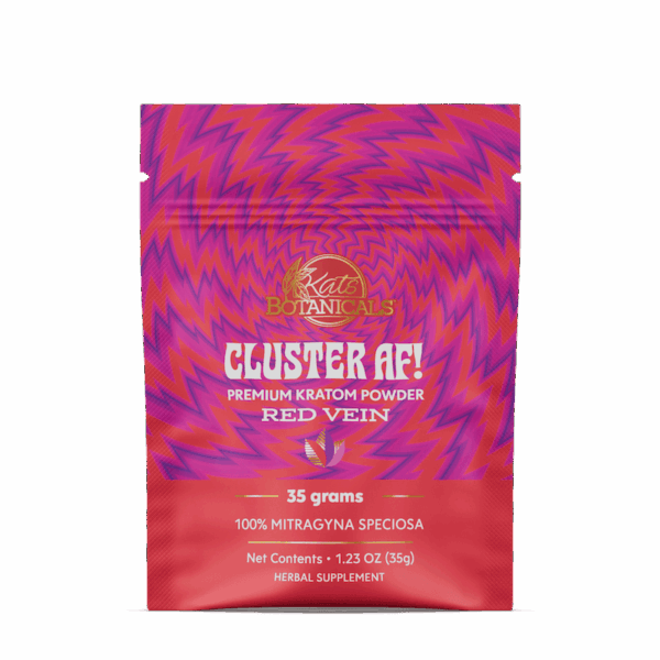 Cluster AF Trainwreck Kratom Powder | Kats Botanicals